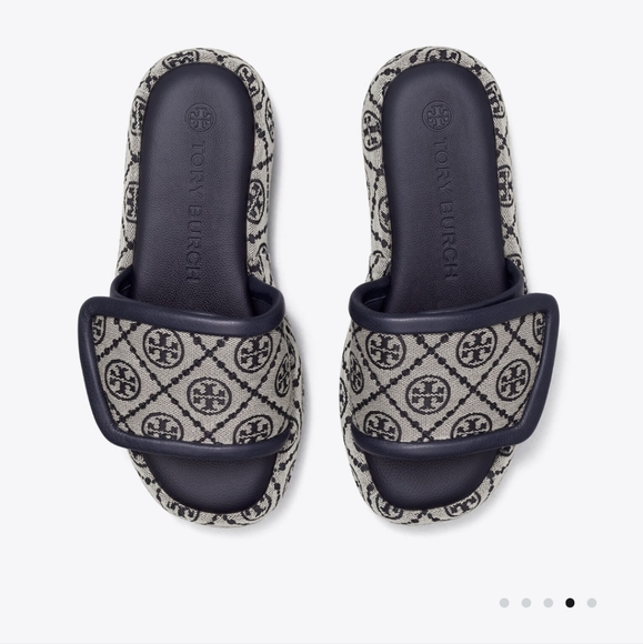 Tory Burch | Shoes | Tory Burch T Monogram Bubble Slide | Poshmark